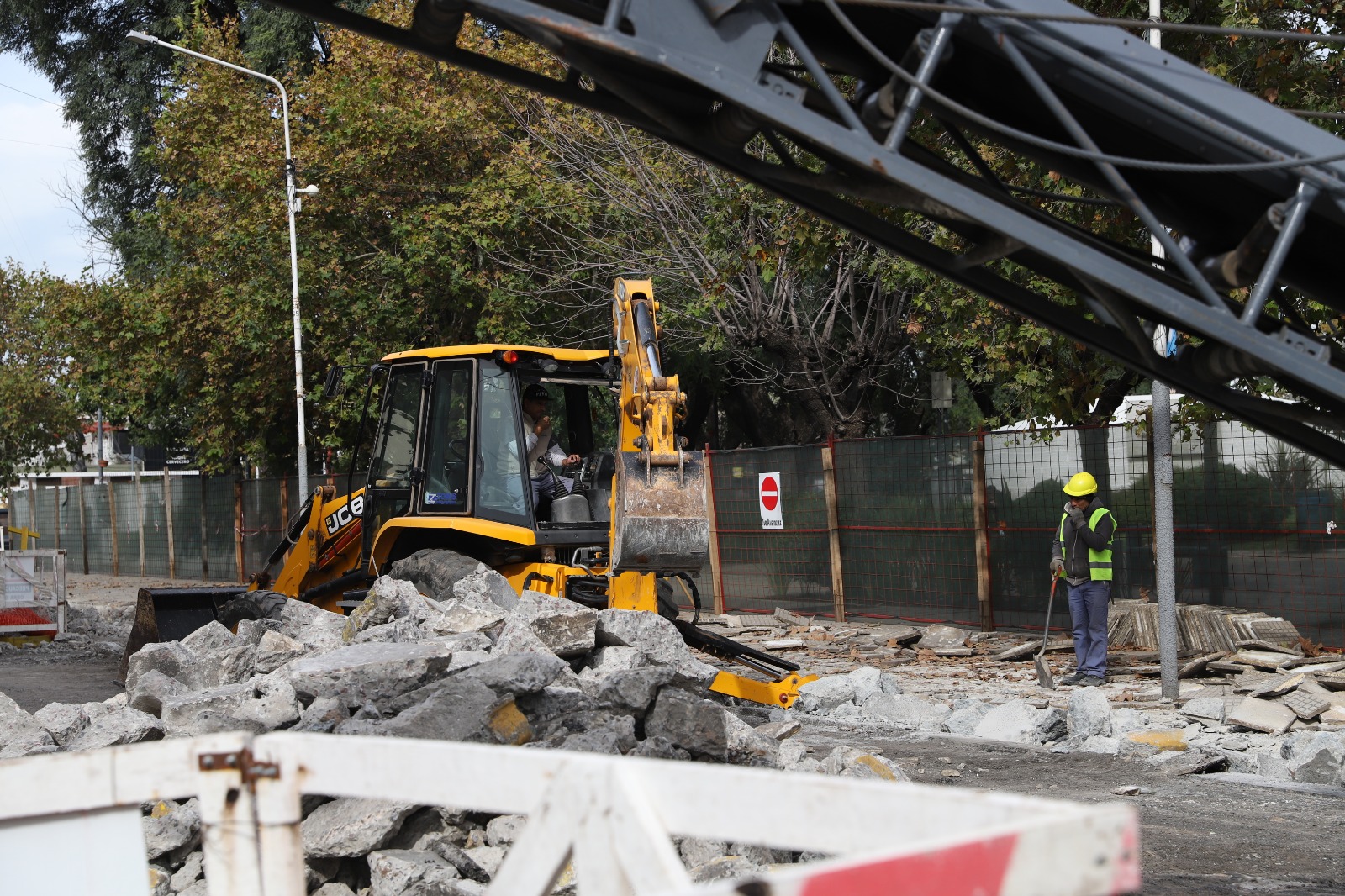 Obras en el centro de San Justo – La Matanza Informa