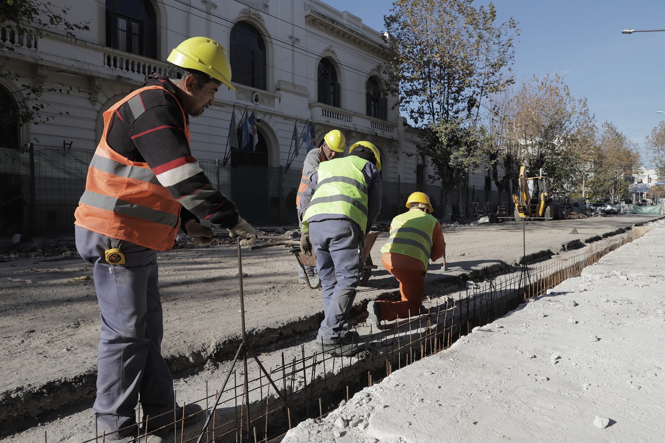 Continúan las obras hidráulicas y de semipeatonalización en el centro de San Justo. – La Matanza ...